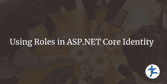 Using Roles in ASP.NET Core Identity | NimblePros Blog