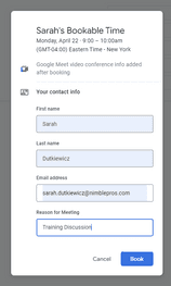 Using Google Appointment Schedules | NimblePros Blog
